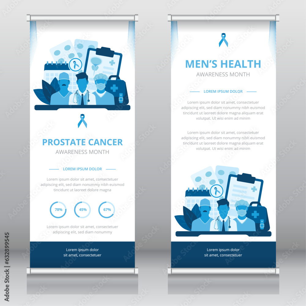 Roll up banner or retractable banner template, standee, X-banner ...
