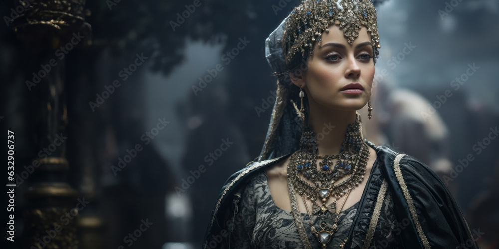 Photo & Art Print Malhun Hatun - the wife of Osman I, the founder of ...