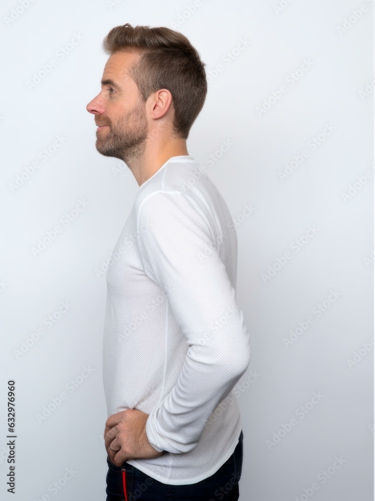 Lifestyle portrait photography of a man in his 30s attempting to ...