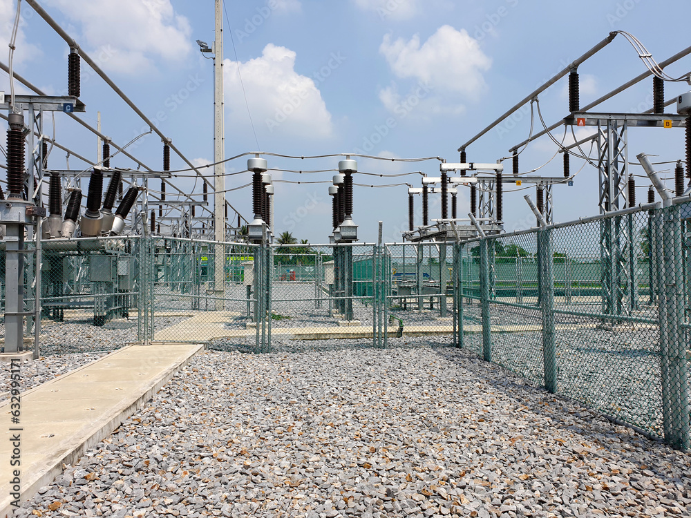 115kV Hybrid Switchgear and Air Insulated Substation Stock Photo ... 115kV Hybrid Switchgear and Air Insulated Substation Stock Photo ...