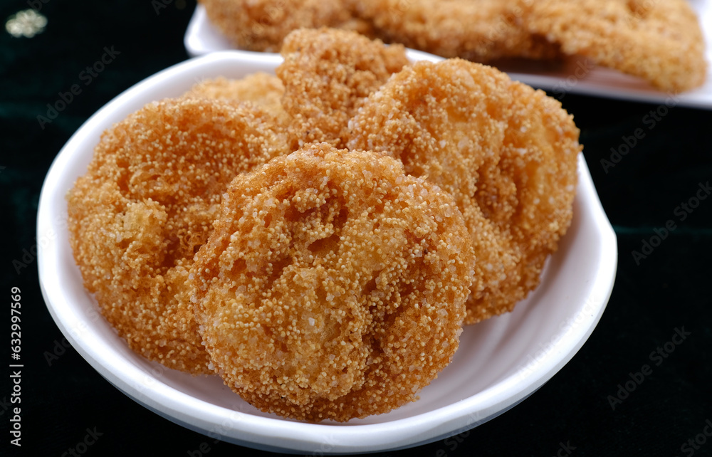 Anarsa which is an authentic sweet snack especially made in the festive ...