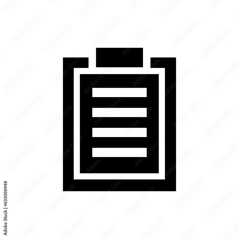 Vektorová grafika „Checklist, to do list vector illustration. Notes ...