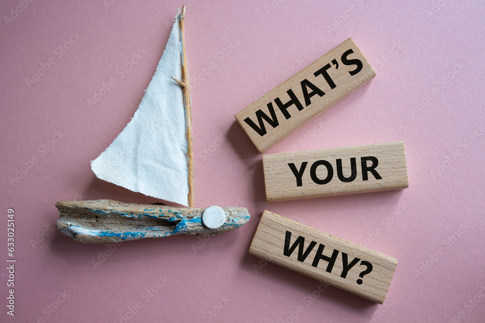 What is Your Why symbol. Concept words What is Your Why on wooden ...