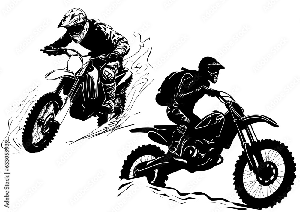 Harley Rider Silhouette