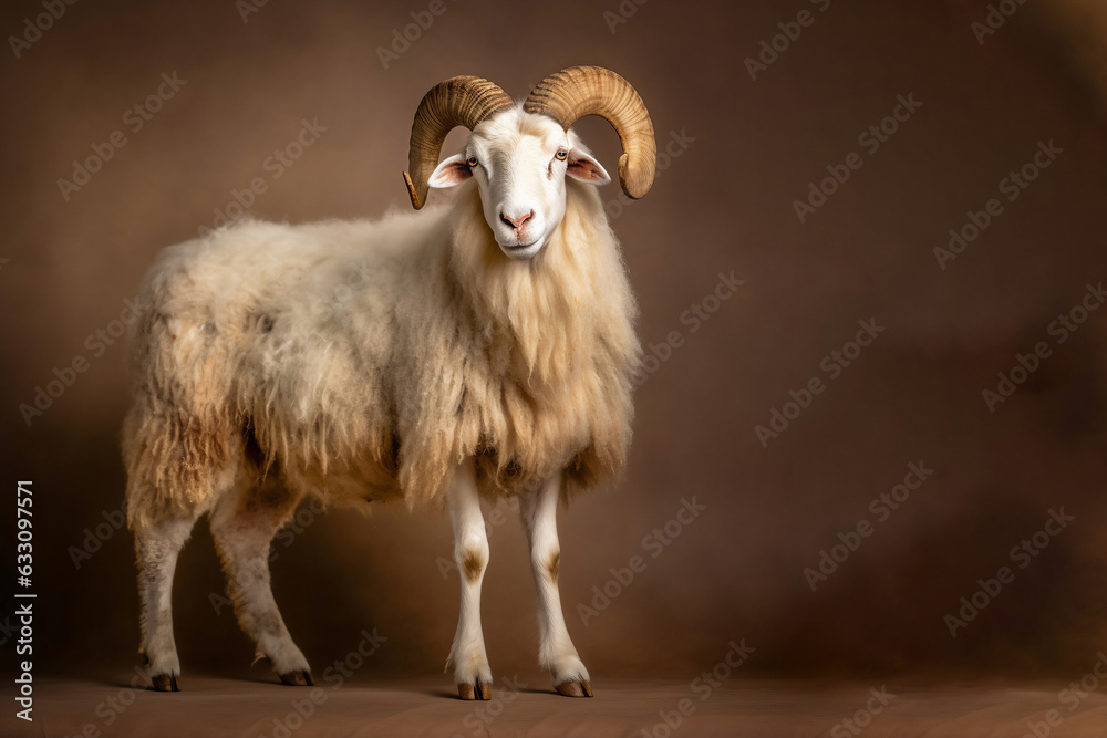Ram and Lamb during Eid ul-Adha, Islamic Sacrifice Feast, Kurban ...