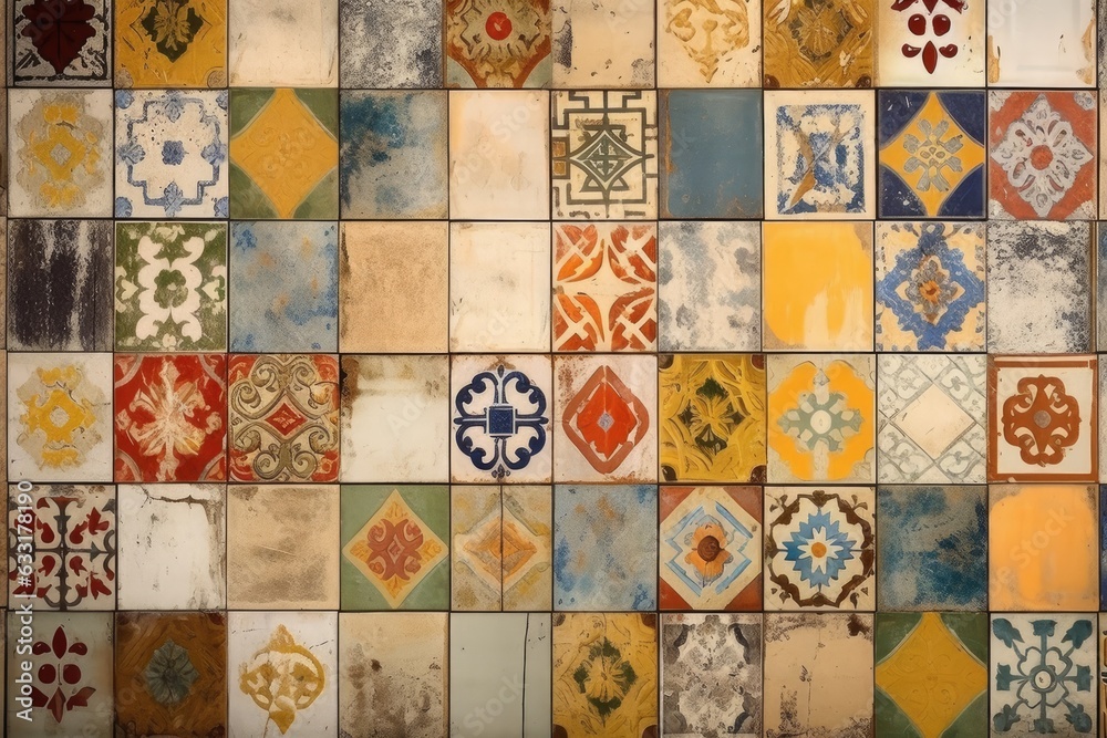 Decorate the inside of your home with vibrant and rustic digital wall ...