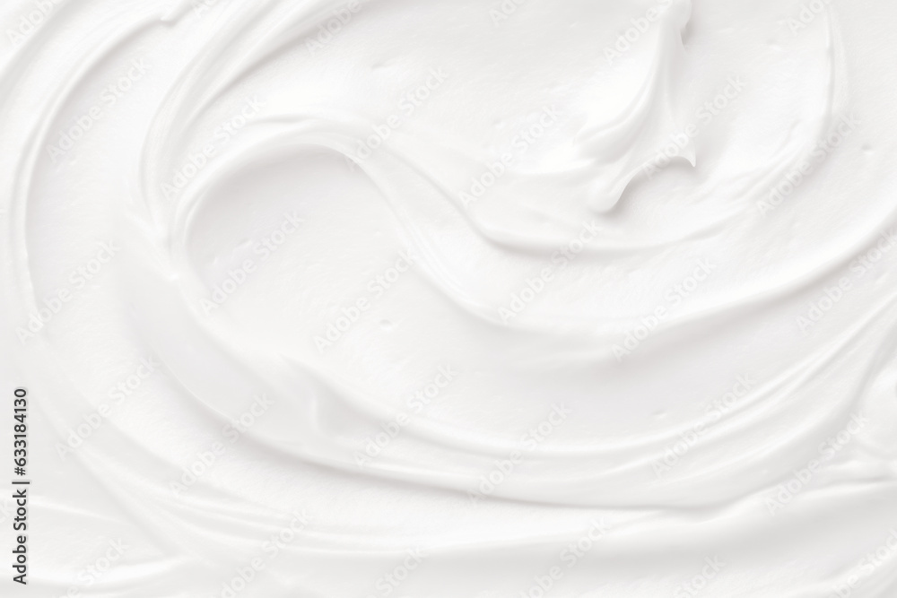 Pure white cream skin care texture smooth creamy cosmetic product ...