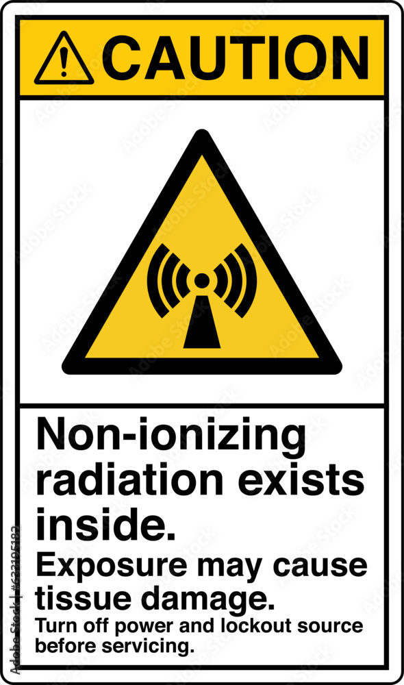 ANSI Z535 Safety Sign Marking Label Symbol Pictogram Standards Caution ...