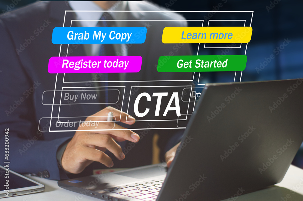 testing CTA words (call to action), comparing words that make viewers ...