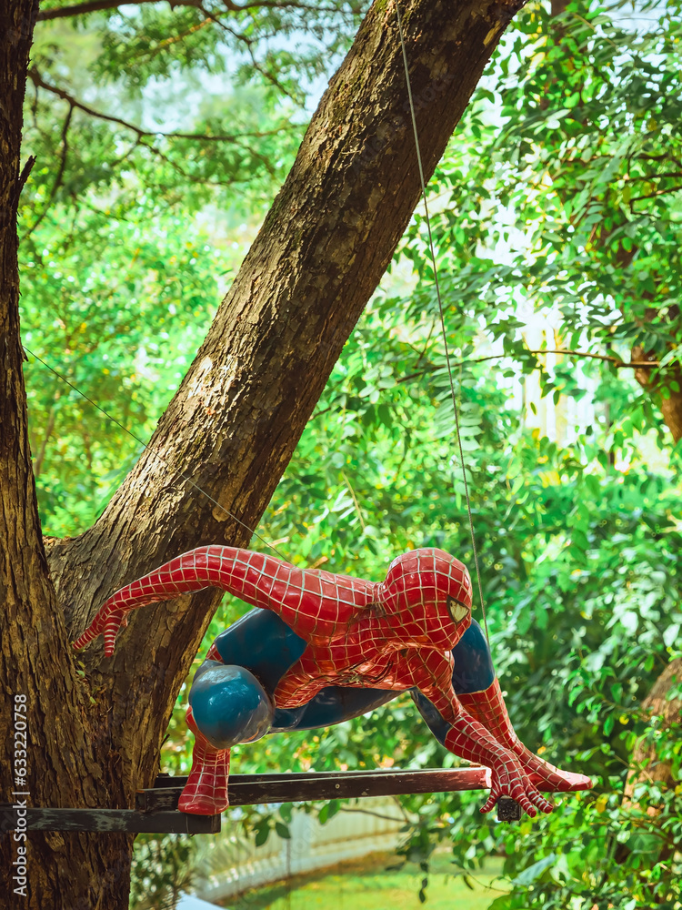 RATCHABURI -THAILAND,DECEMBER 31 ,2022 : A beautiful statue of ...