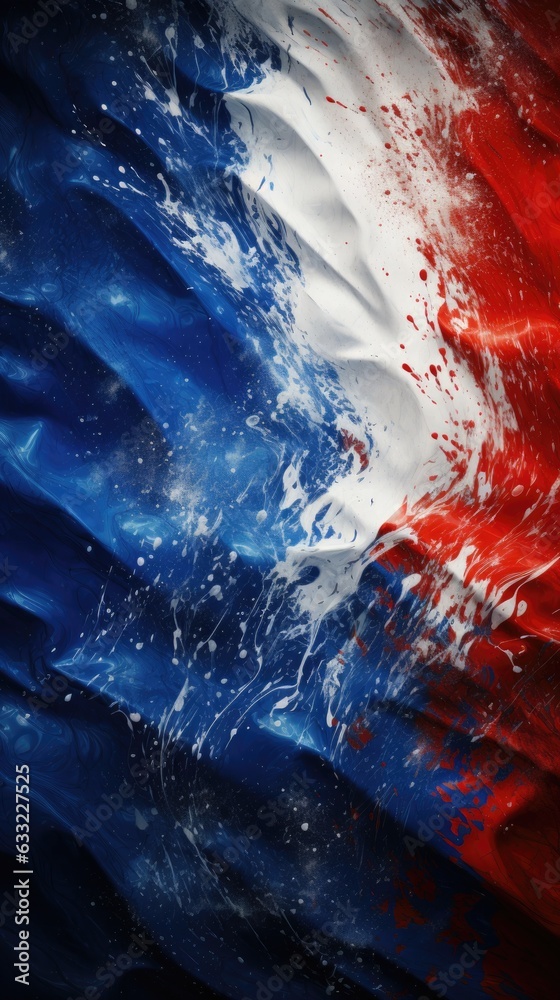 Generative AI - A Tribute to Unity and Liberty: The Flag of France ...