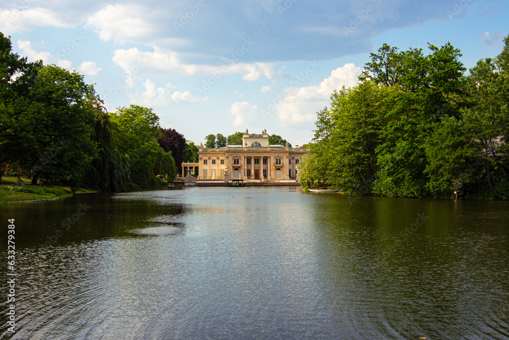 The Palace on the Isle (Palac Na Wyspie) also known as Baths Palace ...