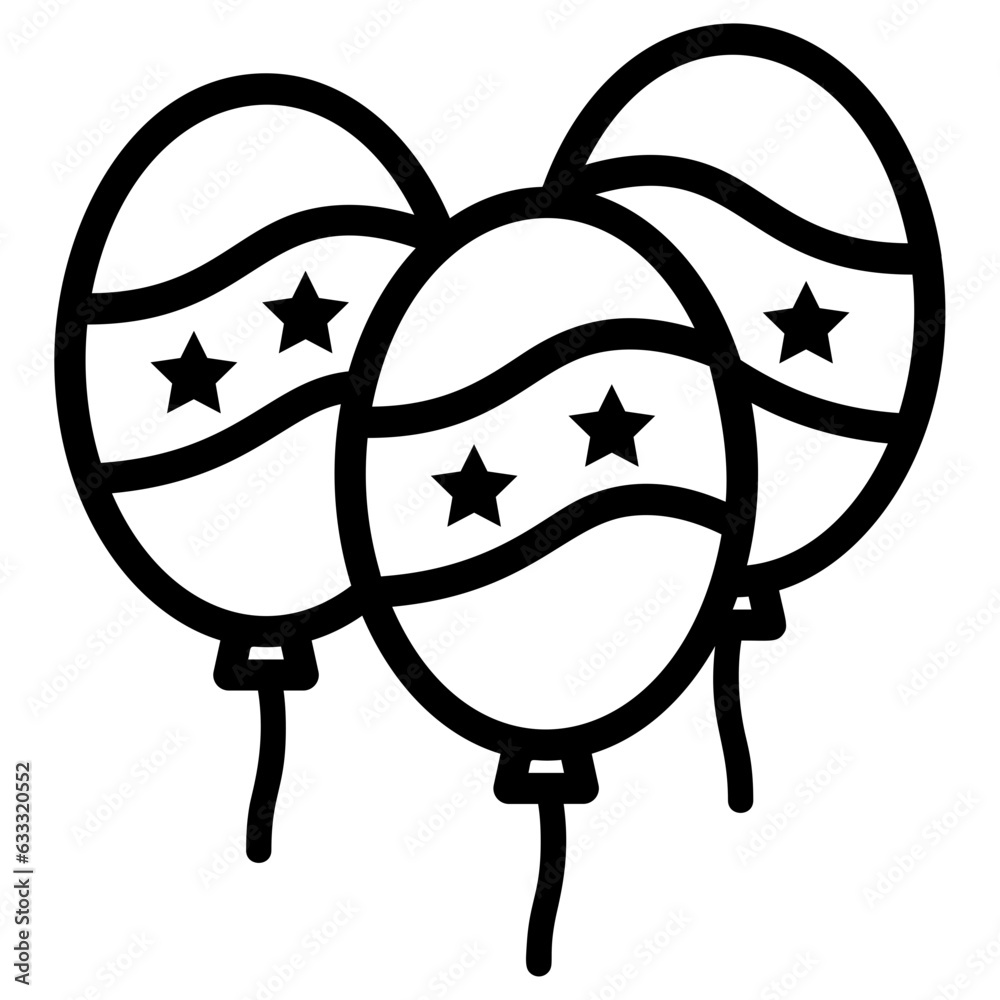 Inflatable, Airship, Blimp, Zeppelin, Bubble icon Stock Vector | Adobe ...