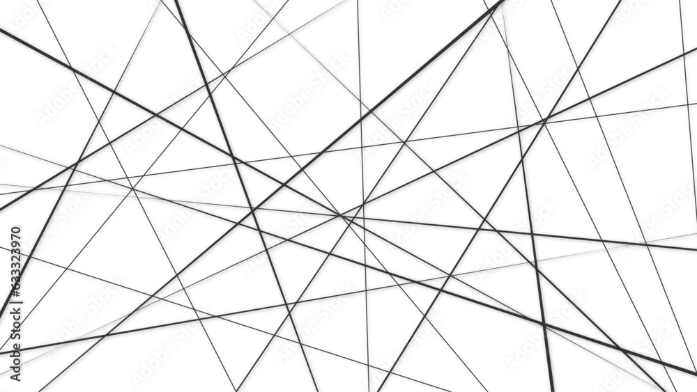 Trendy random diagonal lines image. Straight lines intersecting wallpaper and background ...