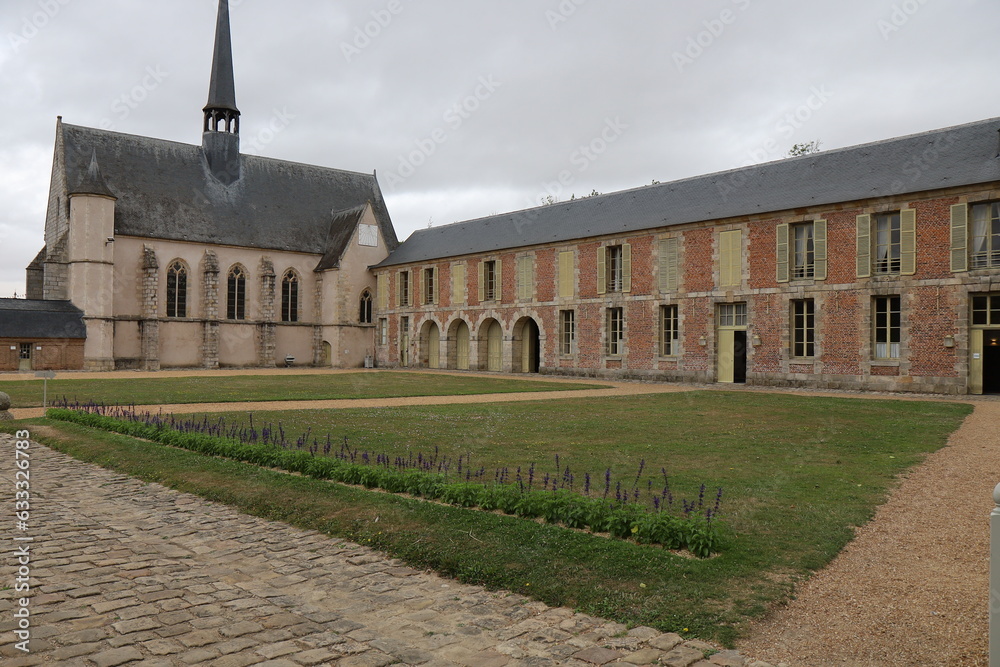 Le château de Maintenon, construit au 17eme siècle, village de ...