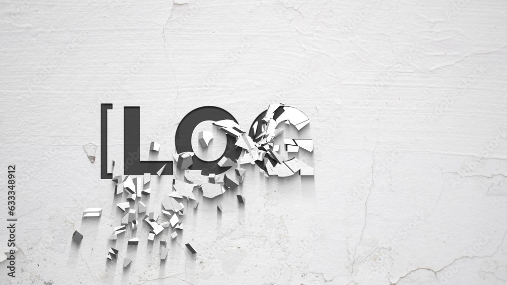 New Modern Crumble Logo Stock Template | Adobe Stock