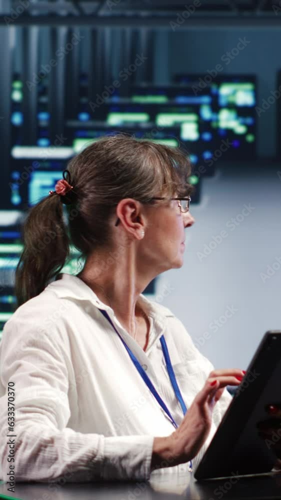 Vertical video Competent manager in server hub housing high end devices ...