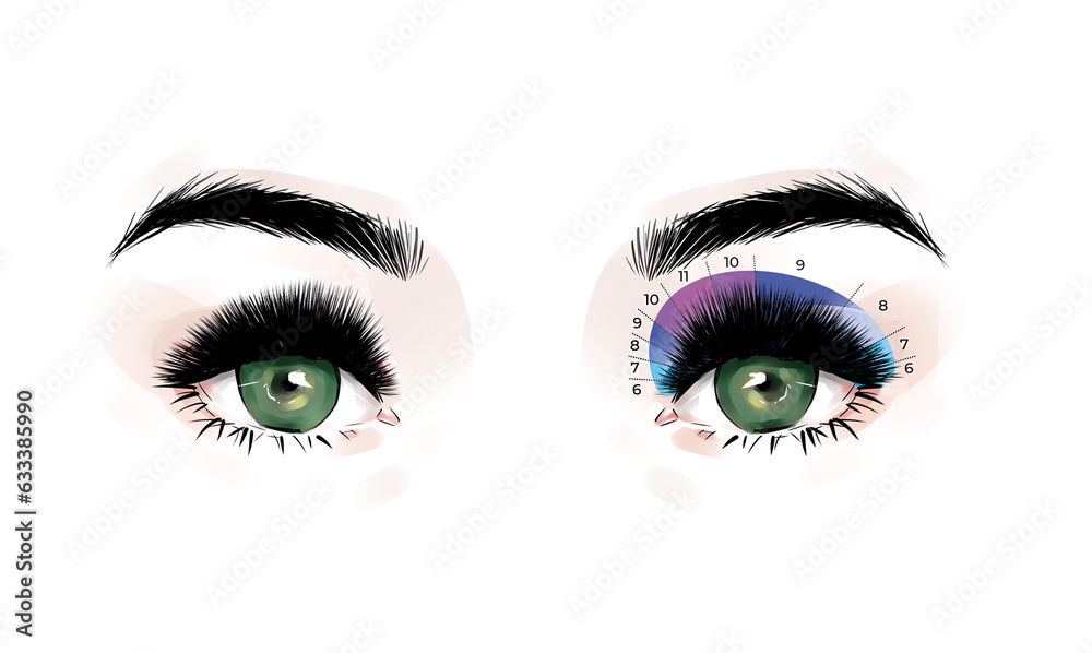 Volume lash extensions for hooded mature eyelid type. Eyelash Extension ...