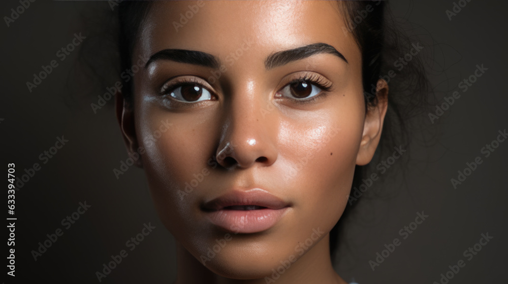 Beauty Woman Eyes Face Healthy Pure Skin Natural Make Up Fresh Beauty