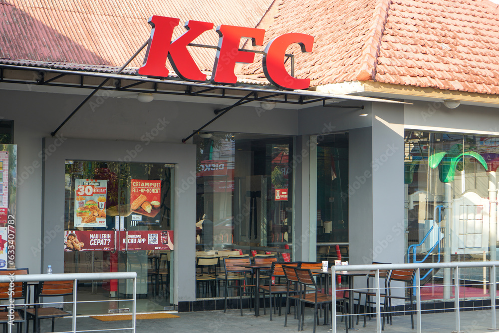 Jepara, Indonesia - August 06, 2023 : KFC (Kentucky Fried Chicken) is ...
