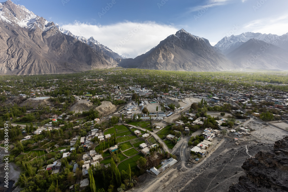 Passu is a small village. Located in the Hunza upper Gojal Valley of ...