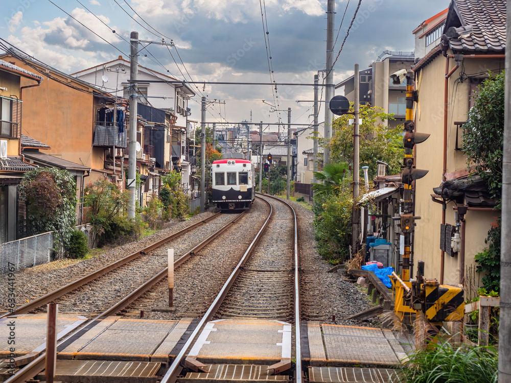 City of Kyoto. Province in Japan. Railways. Place for trains. Railway ...