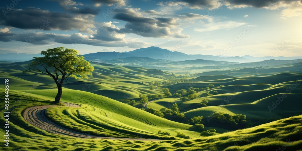 Perfect views of farmland and green fields. The location of the ...