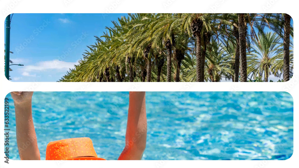 Split screens - 2 frame Stock Template | Adobe Stock