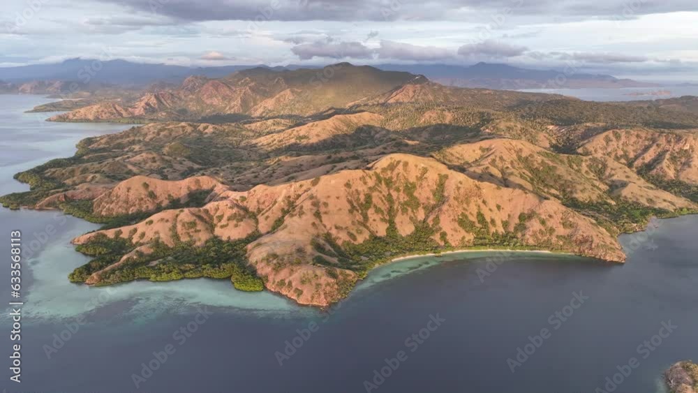 Rinca Island, in Komodo National Park, Indonesia, is one of the few ...