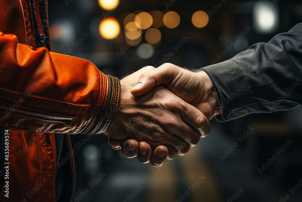 Trust forged Mechanic and client exchange handshake, affirming ...