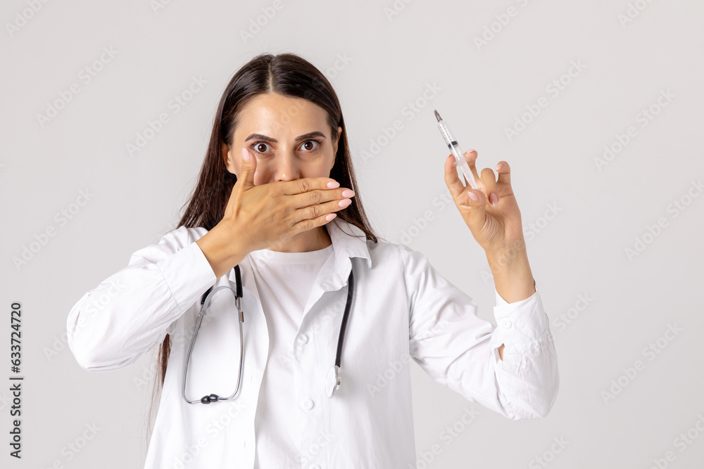 Stop medicine violation or against unethical medical business. Photo of ...