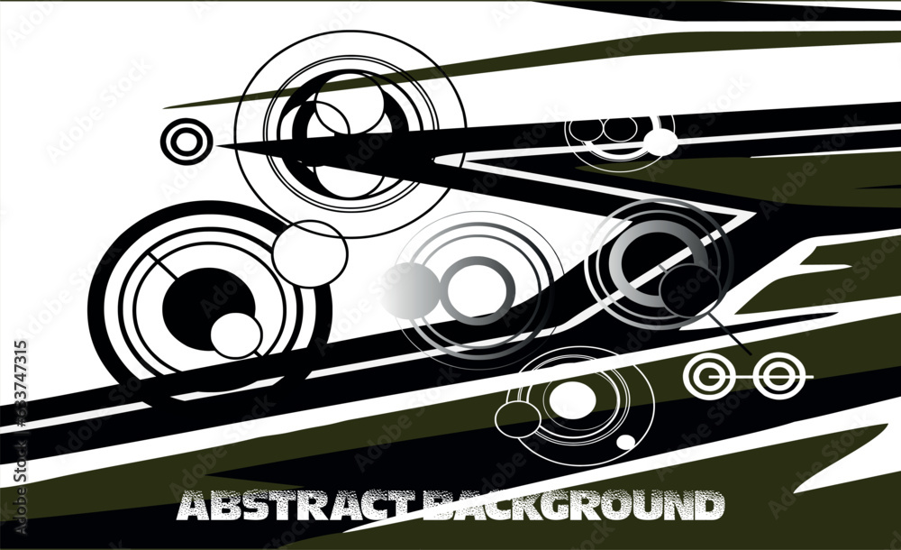 Abstract graphic line racing background kit vector design for vehicle ...