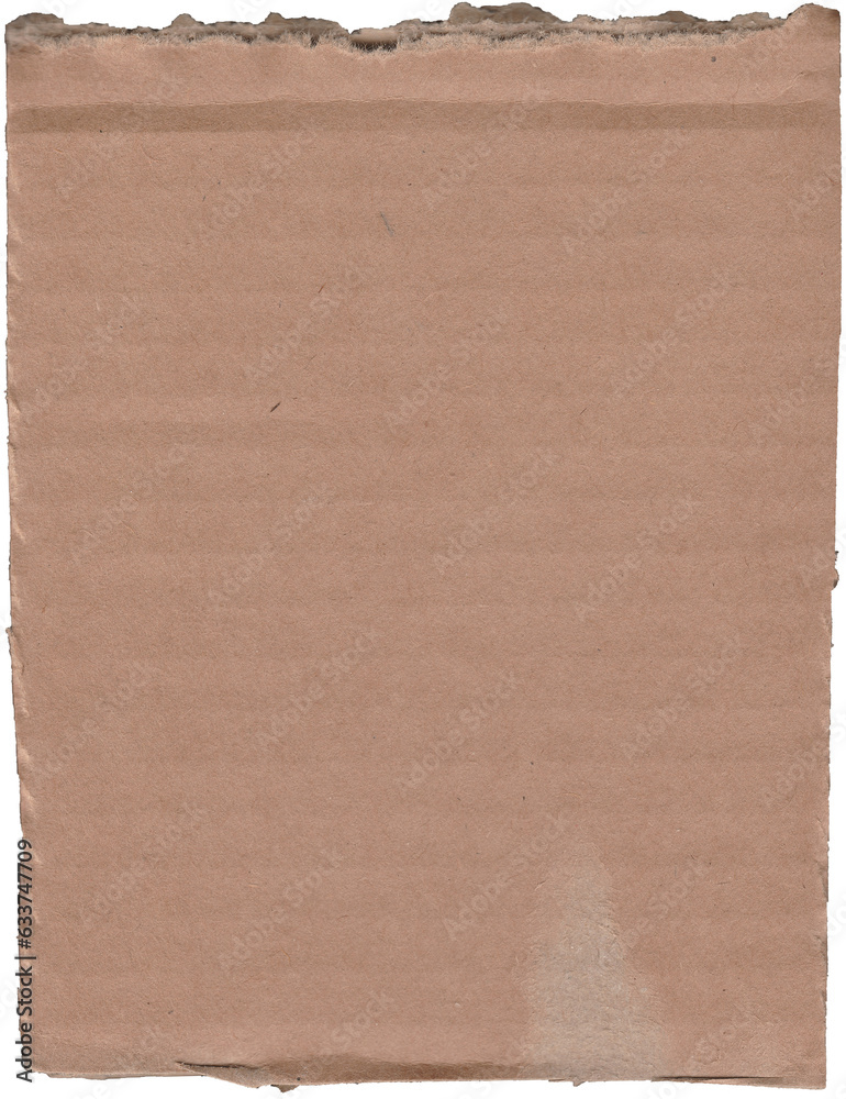 Textures de Carton déchiré sur Fond Transparent png pour création ...