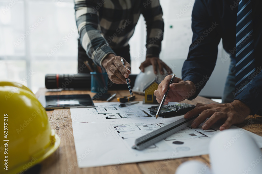 Structure of meeting engineers or architects for partner work projects ...