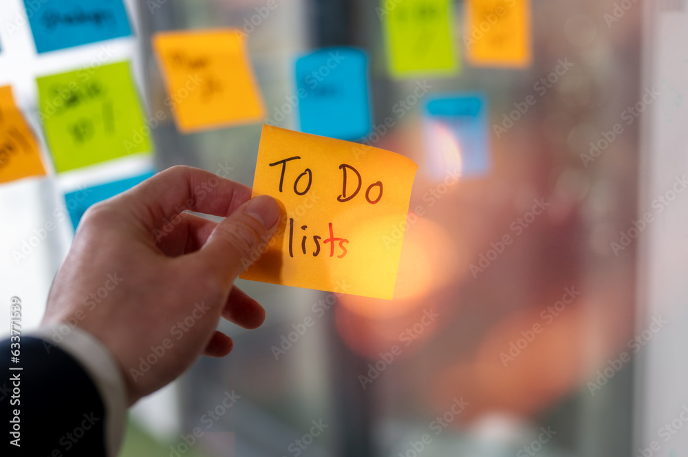 to do list, team and thinking in planning for schedule brainstorming or ...