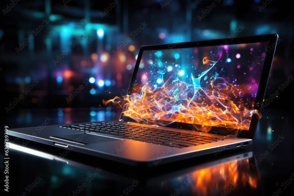 Internet and mobile network provider, stay connected through devices ...