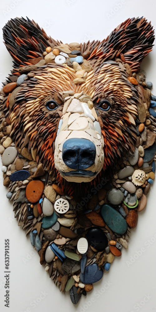 Unique Two-Dimensional Design of a Brown Bear Inspired by Nature ...