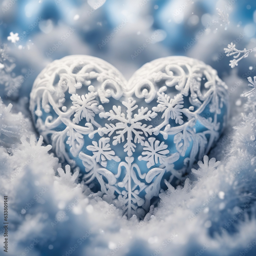 Winter Heart Wallpaper