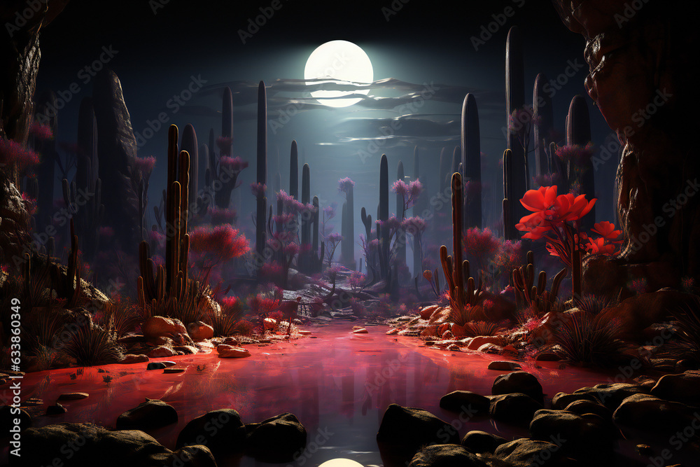 Fantasy Landscape Mysterious and Enchanted Realm: Explore an ...