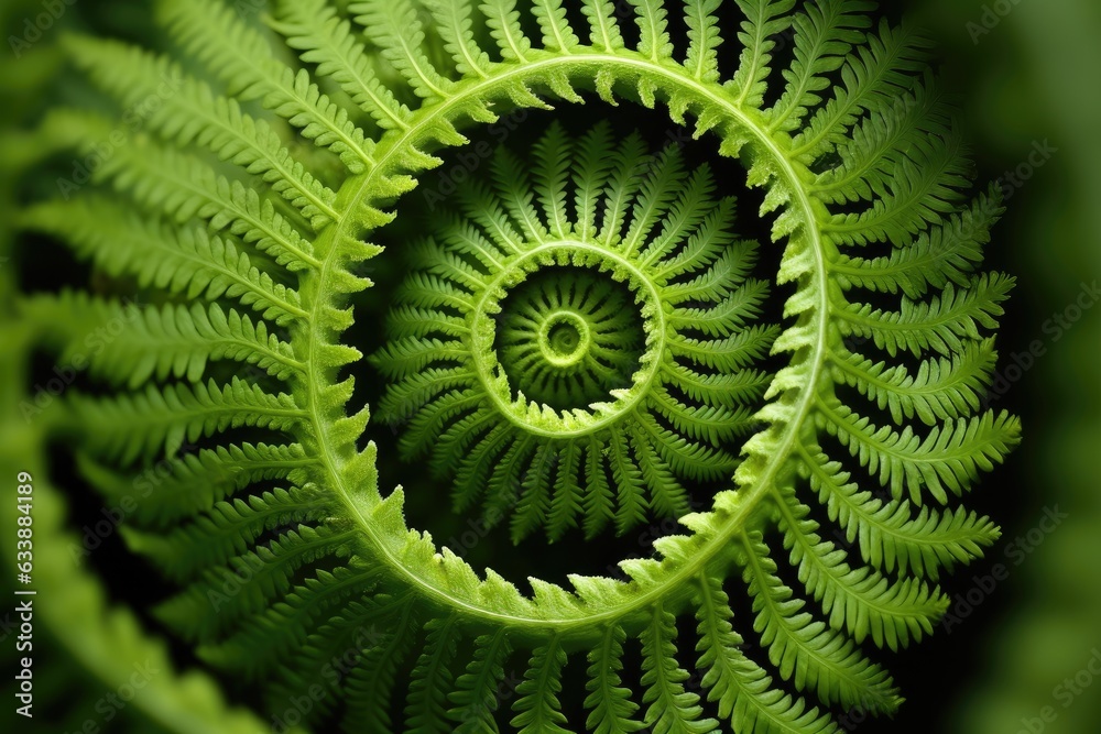 Ancient Unveilings: Aesthetic Exploration of Ferns Unfurling ...