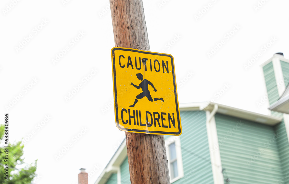 yellow pedestrian sign, a universal symbol of safety and shared space ...