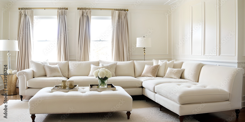 cream interior design, a cream, neutral colour palette, decadence ...