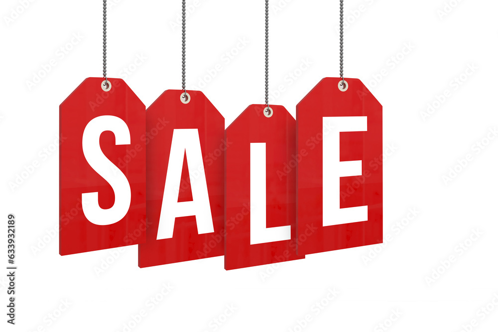 Digital png illustration of sale text on transparent background Stock ...