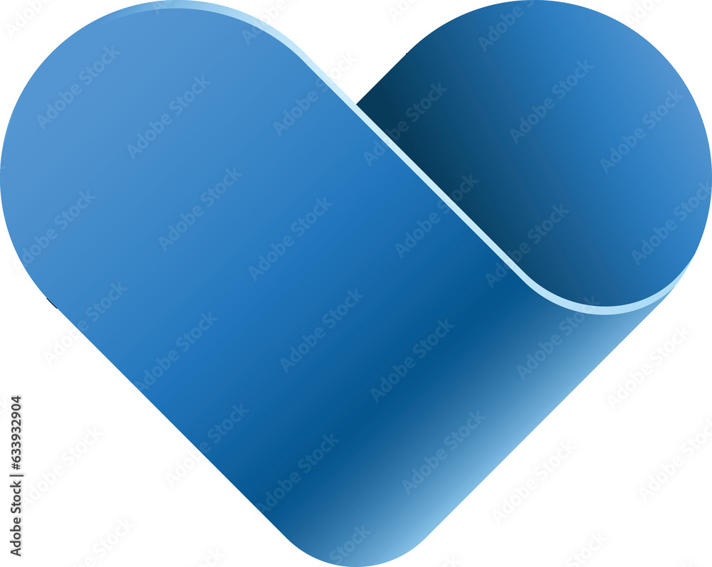 Digital png illustration of heart symbol on transparent background ...