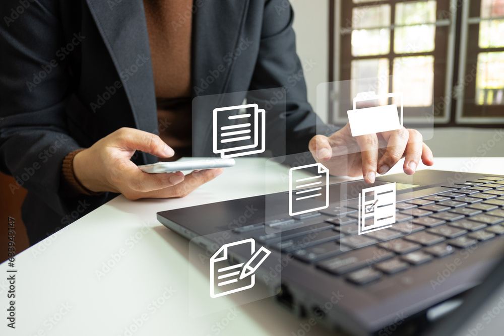 Document Management System DMS, Online document database management ...