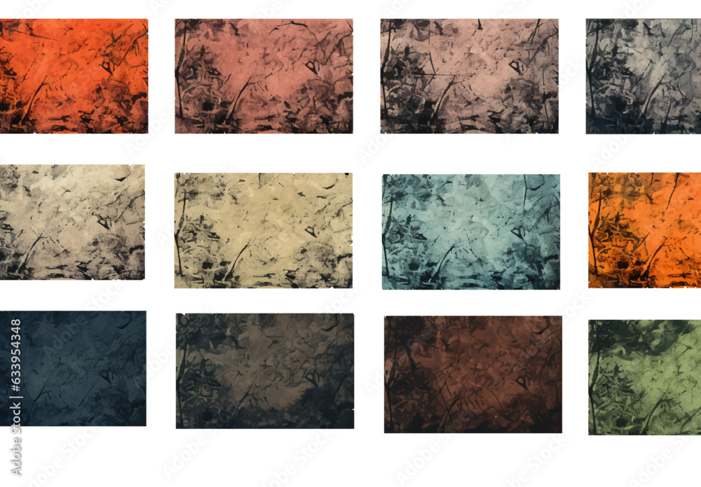 Overlays stamp texture with effect grunge, damaged and old. Different ...