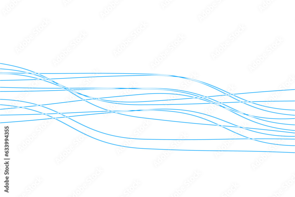Digital png illustration of blue lines on transparent background Stock ...