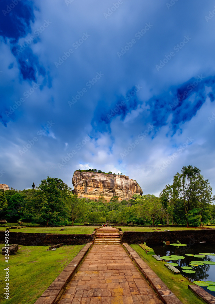 Sigiriya or Sinhagiri is an ancient rock fortress located in the ...