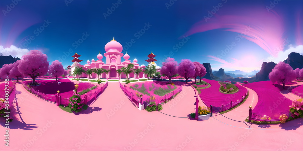 360 degree Panoramic Background - Generative ai, üretken yapay zeka ...