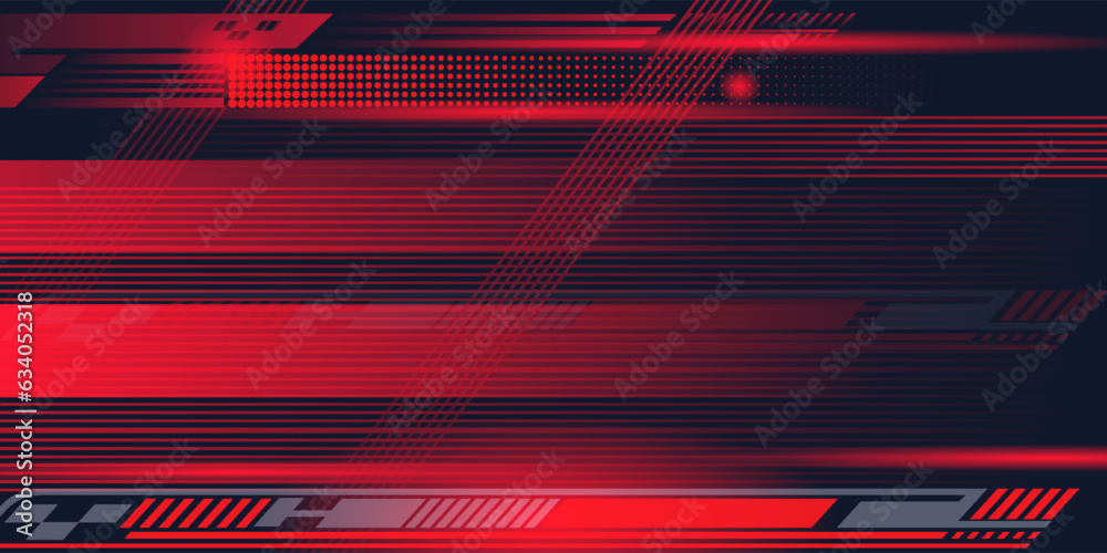 Abstract horizontal light red and blue stripe lines background. You can ...